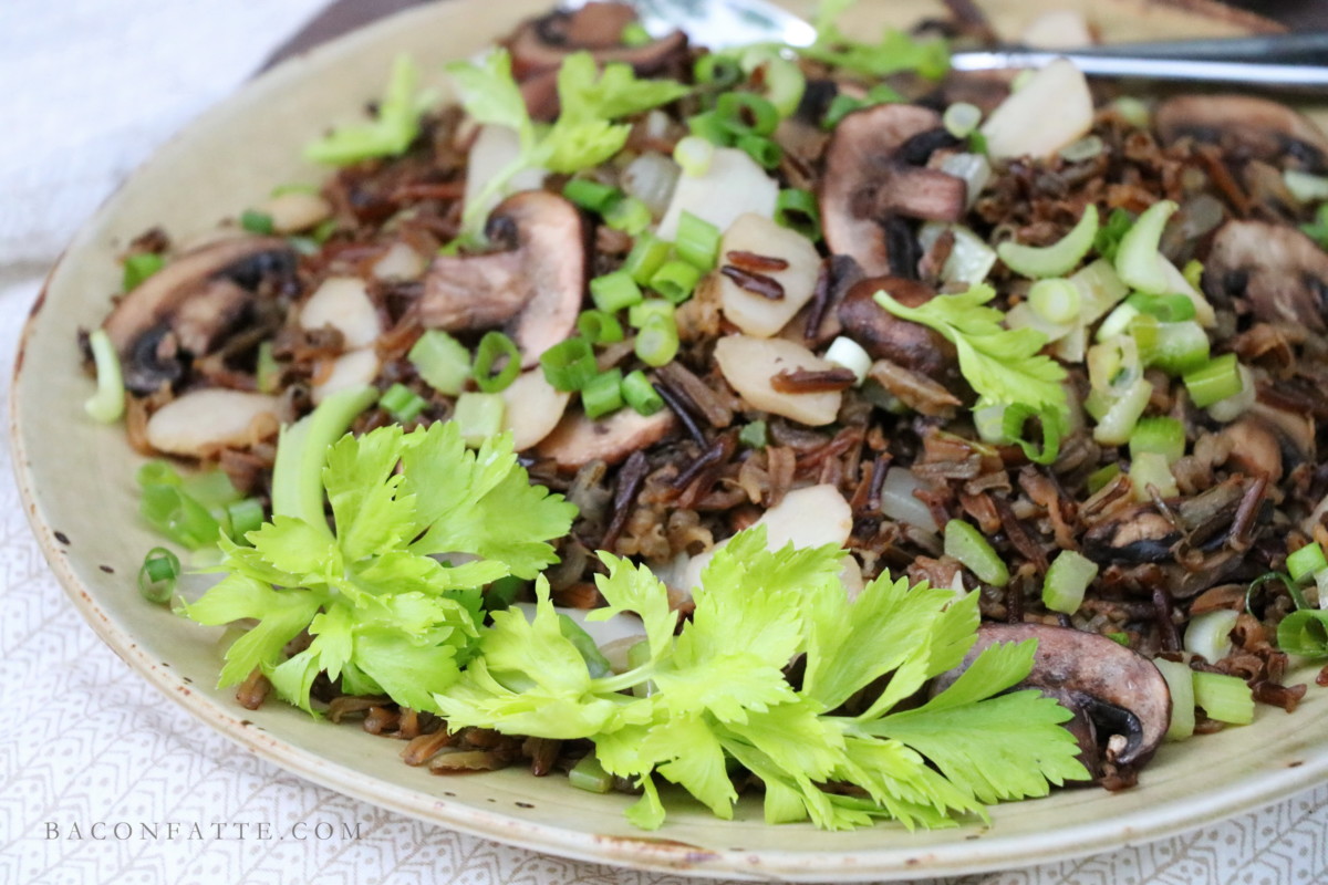 Stir Fried Wild Rice – aka Minnesota Fried Rice - BaconFatte.com